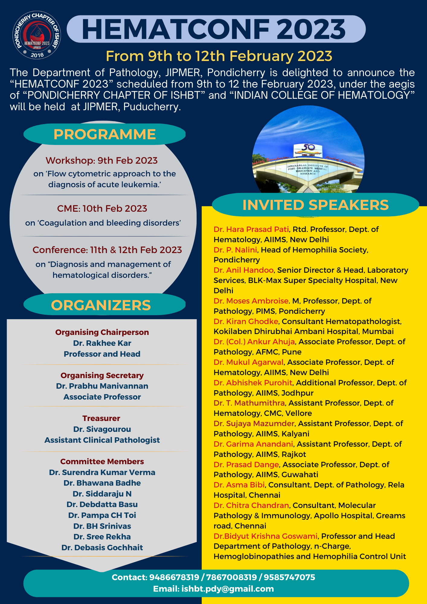 Pondicherry Chapter of ISHBT – Hematology and Blood Transfusion